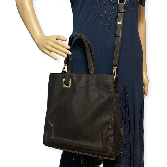 Halston Heritage | Bags | Nwt Halston Leather Totecrossbody | Poshmark